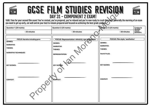 GCSE Film Studies Revision booklet | PDF | Screenwriting | Content ...