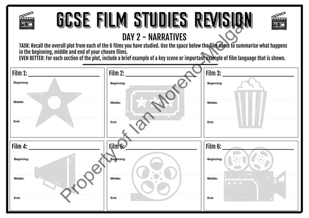 GCSE Film Studies Revision booklet | PDF | Screenwriting | Content ...