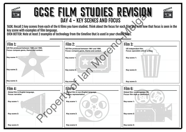 GCSE Film Studies Revision booklet | PDF | Screenwriting | Content ...
