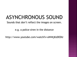 Gcse film sound | PPT
