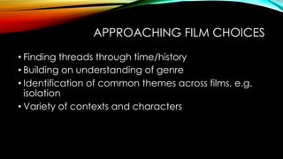 Gcse Film zoom presentations compiled | PDF