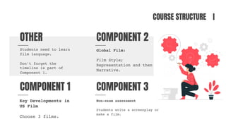 Gcse Film zoom presentations compiled | PDF