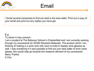 Gcse Folder Presentation (C Cox V1)[1] | PPT