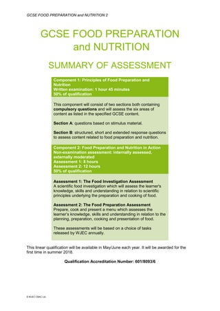 GCSE Food | PDF