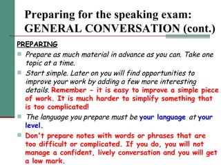 Gcse French Revision Speaking | PPT