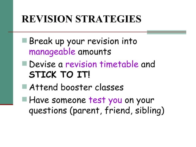 Gcse French Revision Speaking | PPT