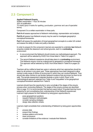 GCSE Geography | PDF