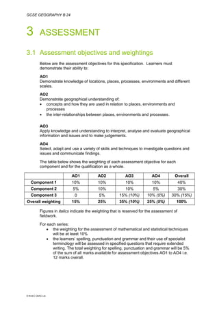 GCSE Geography | PDF