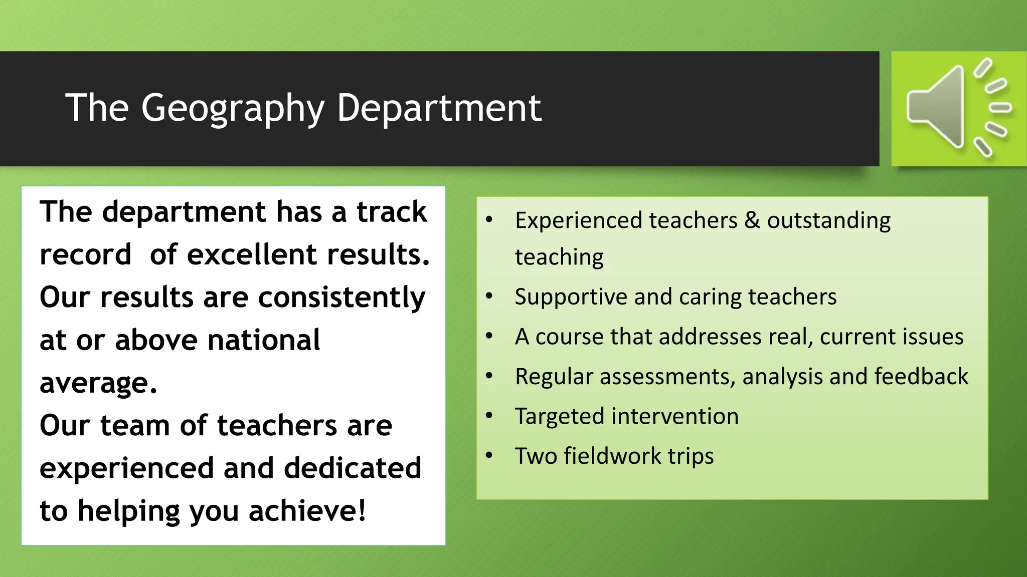 GCSE Geography - Year 9 Options Process 2024 | PPT