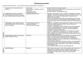 GCSE geography case studies | PPT