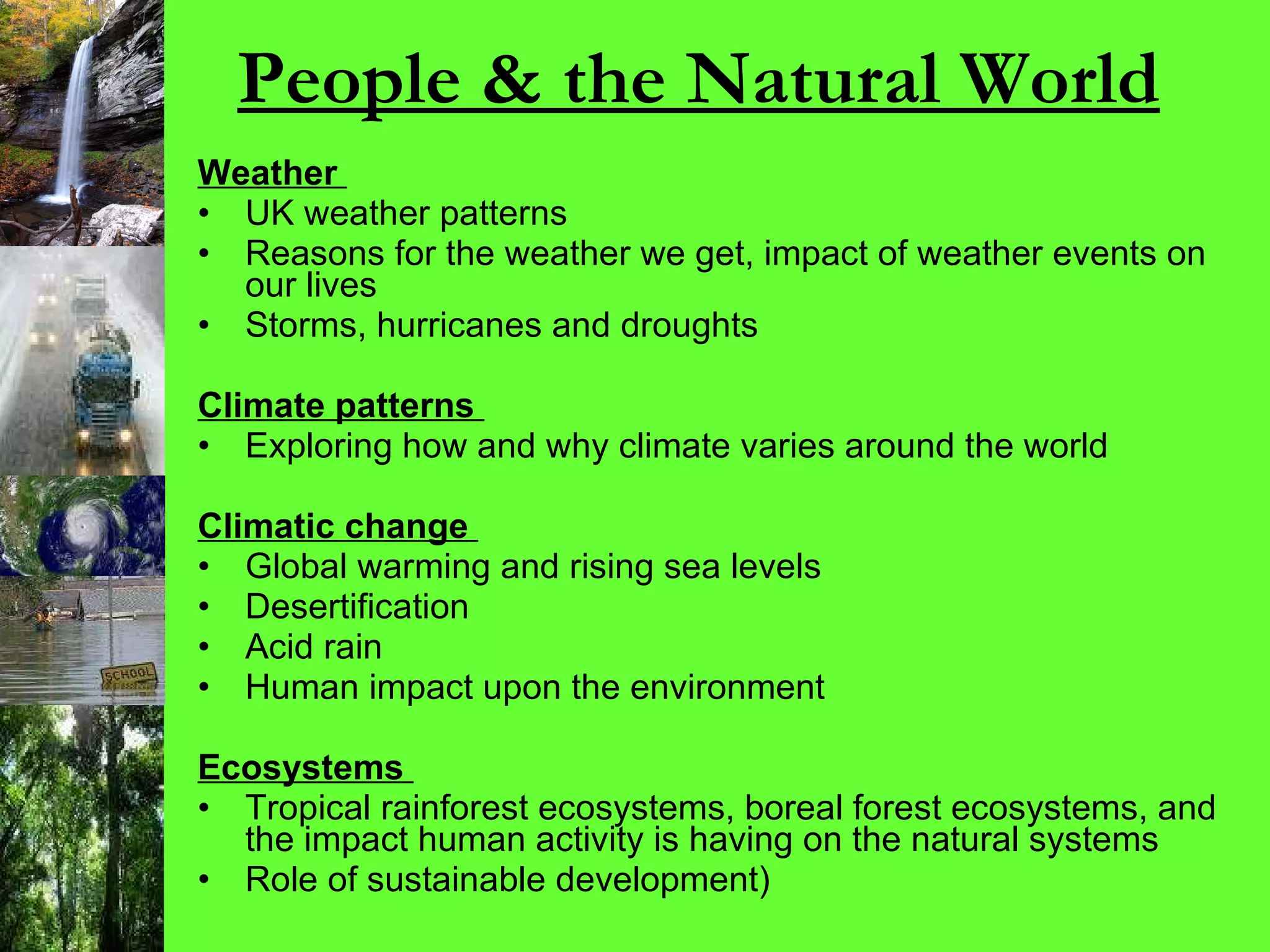 GCSE Geography WJEC B @ Abbeyfield | PPT