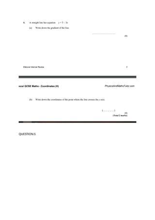 GCSE MATHS COORDINATE GEOMETRY QUESTIONS.pdf