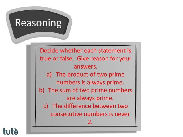 Gcse maths resources higher 01.1 primes number and prime index | PPTX ...