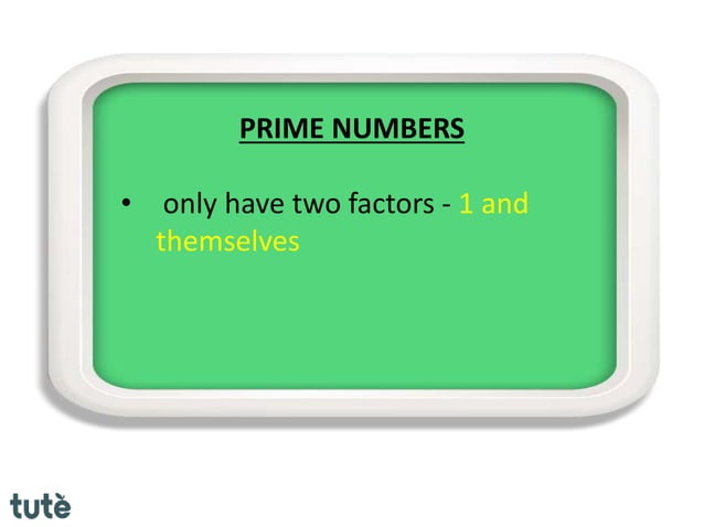 Gcse maths resources higher 01.1 primes number and prime index | PPTX ...