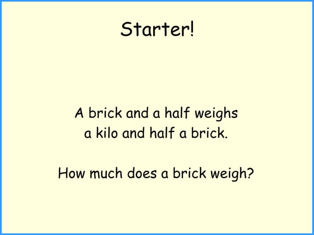 Solving equations using the balancing method | PPT