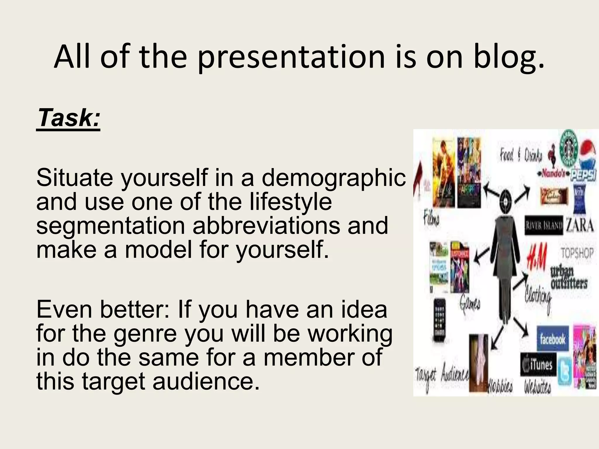 Gcse media audience profiling | PPTX