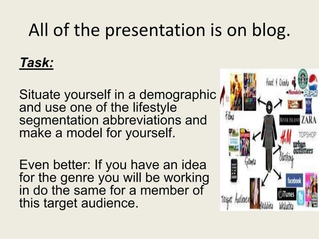 Gcse media audience profiling | PPTX