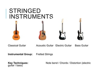 Timbre & Dynamics - Lesson 1 | PPTX