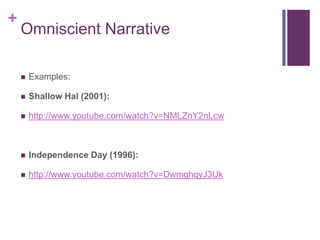 GCSE Narrative | PPTX | Documentary | Genres