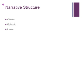 GCSE Narrative | PPTX | Documentary | Genres