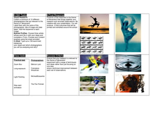 Gcse photography movement | PPT