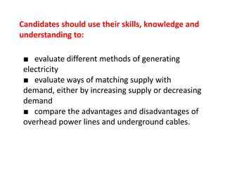 GCSE science A: physics electricity | PPTX