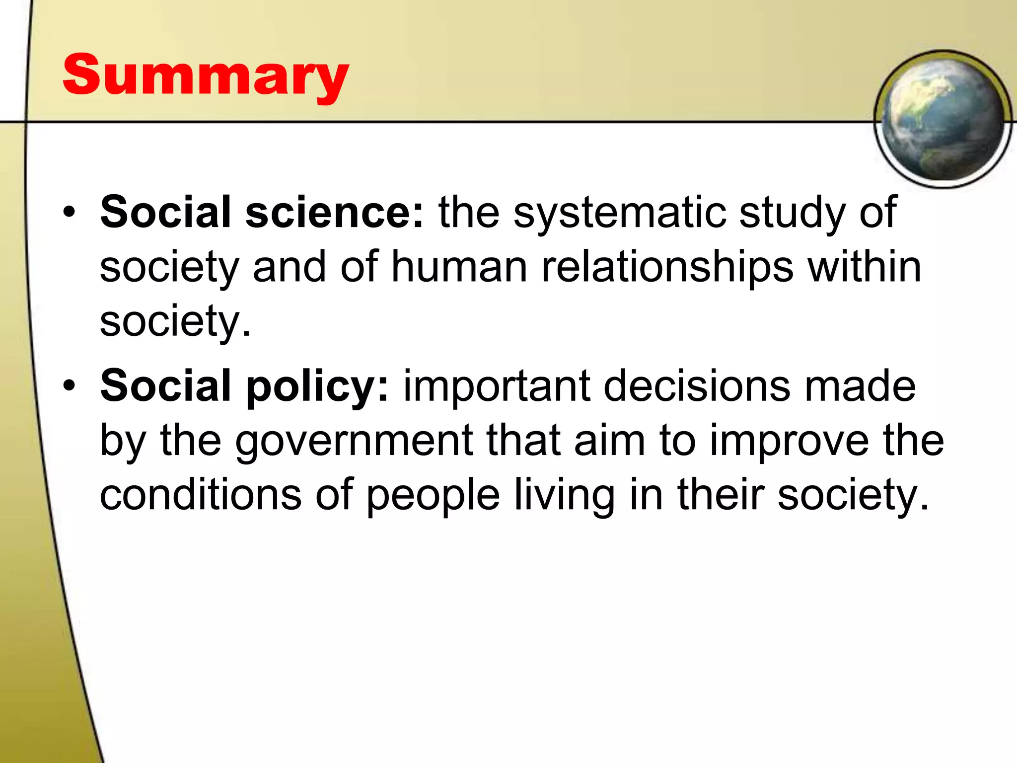 GCSE Sociology Introduction | PPTX