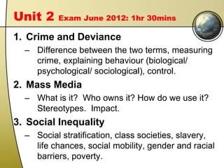 GCSE Sociology Introduction | PPTX