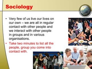 GCSE Sociology Introduction | PPTX