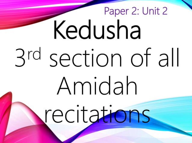 GCSE RE Paper 2 - Unit 2 - Judaism Keywords | PPT