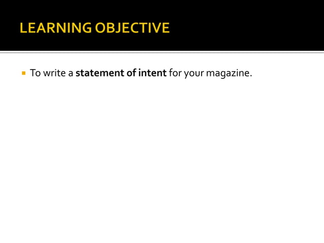 GCSE Statement of intent nea | PPTX