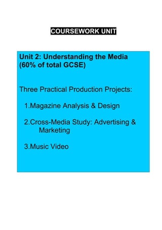 GCSE Student Workbook | PDF