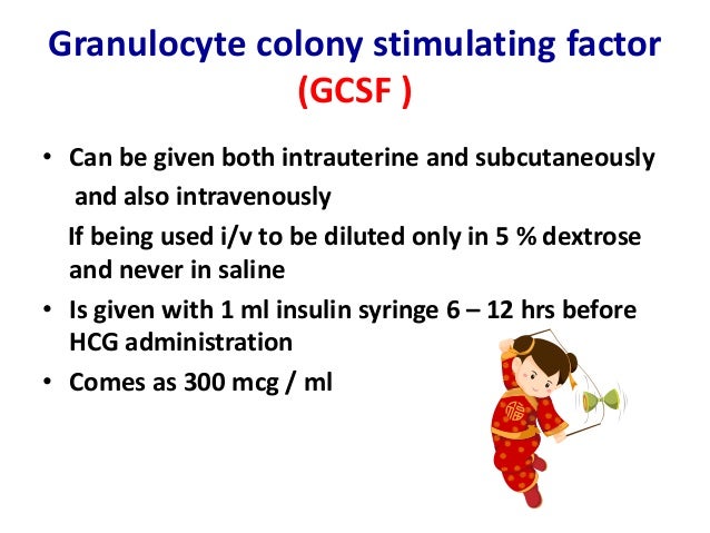 Thin Endometrium Granulocyte Colony Stimulating Factor (GCSF)- What,…