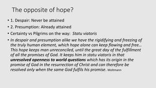 Hope as a Way of Knowing | PPTX
