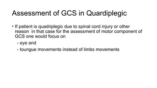 Glasgow Coma Scale & Injury Score by Dr. Fahad Ahmad (1).pptx