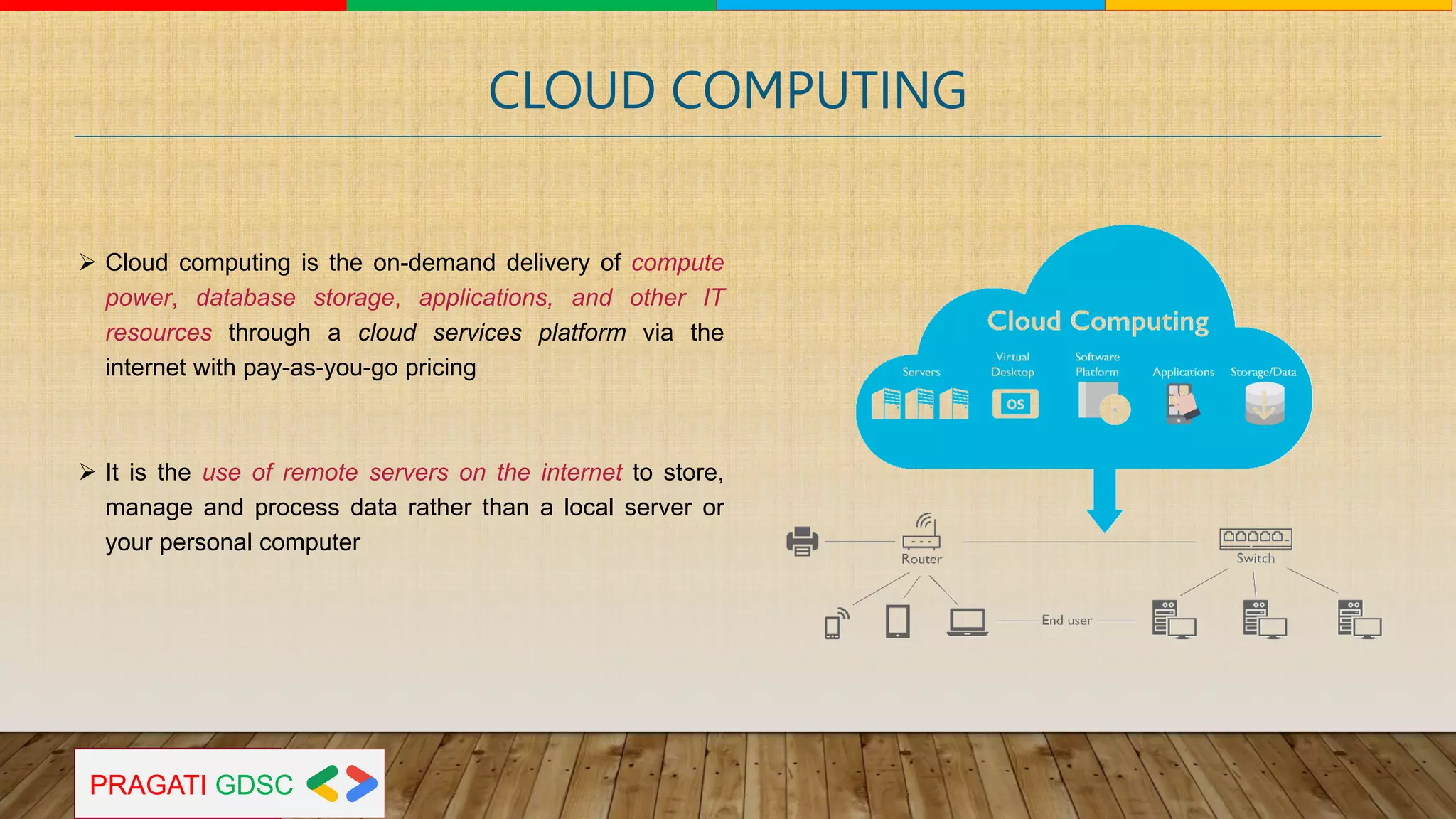 Google Cloud Study Jams Session -1 .pptx | Cloud Computing | Internet