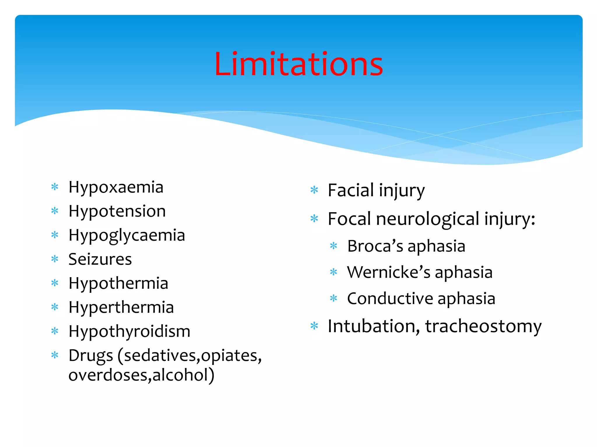 The Glasgow Coma Scale (GCS) | PPTX