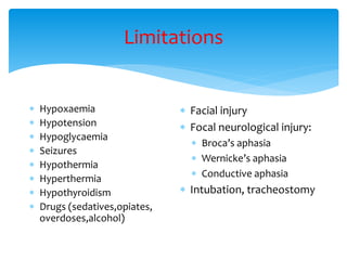 The Glasgow Coma Scale (GCS) | PPTX