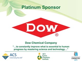 GC sponsor presentation 2011 | PPT | Business | Business and Finance