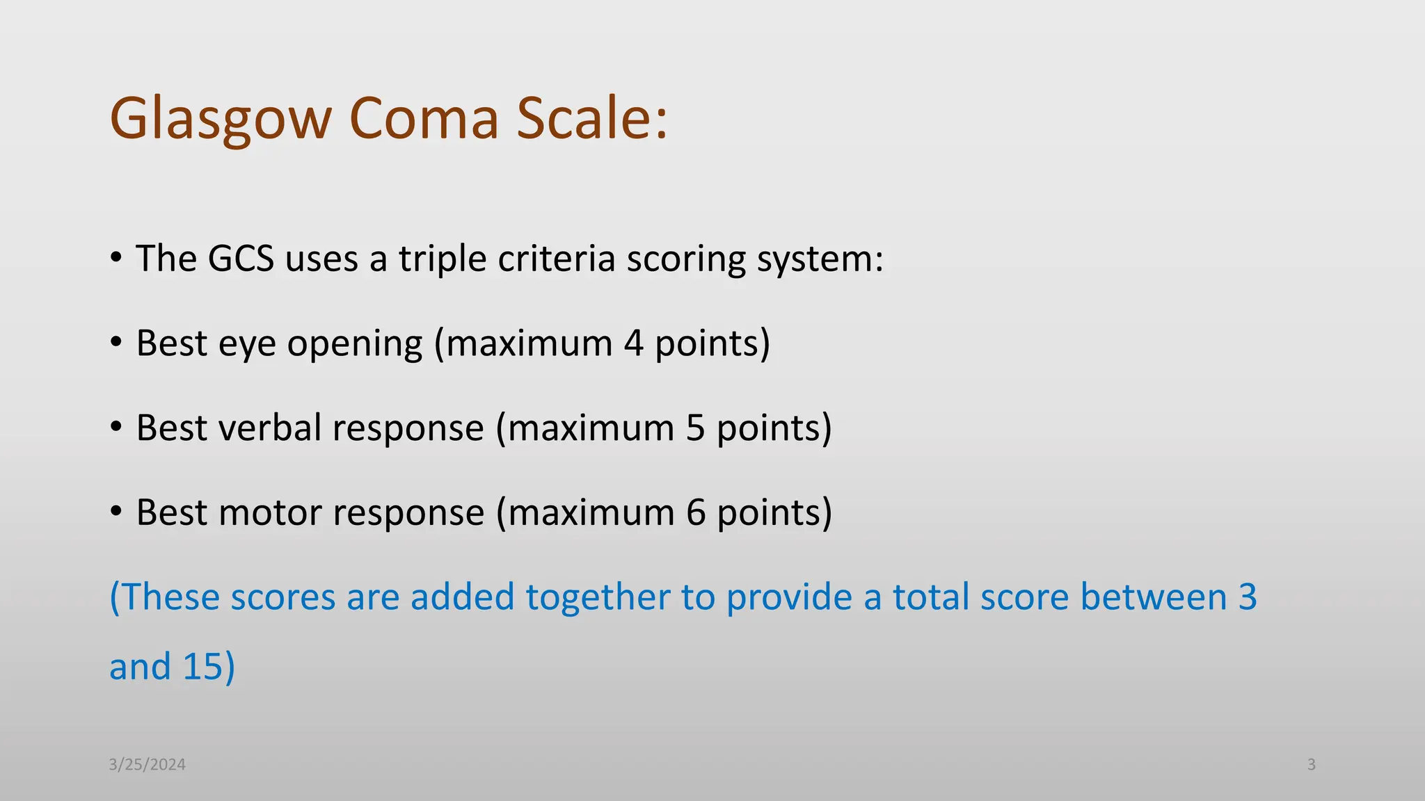 Glasgow Coma Scale (GCS) presentation .pptx