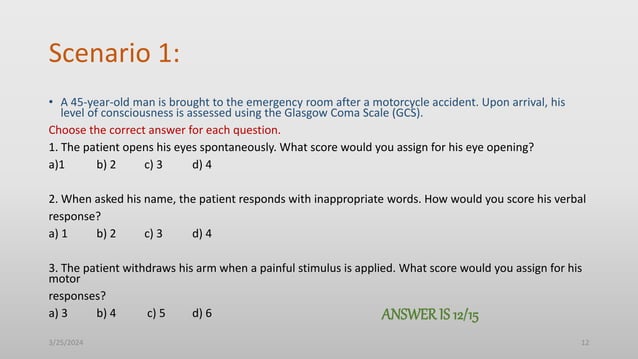 Glasgow Coma Scale (GCS) presentation .pptx