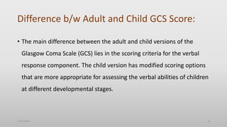 Glasgow Coma Scale (GCS) presentation .pptx