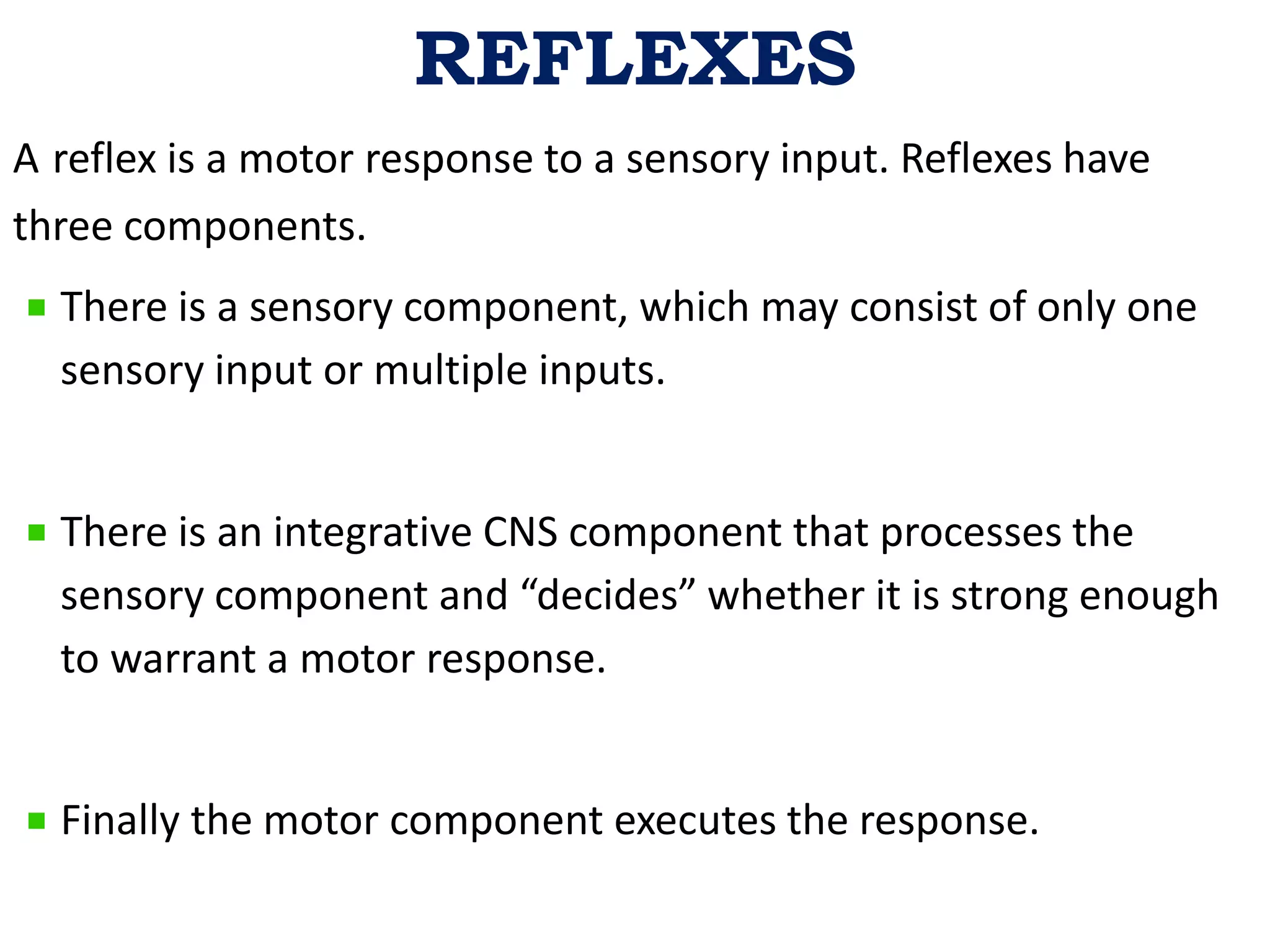 GLASSGOW COMA SCALE & REFLEXES | PPTX