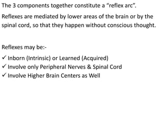 GLASSGOW COMA SCALE & REFLEXES | PPTX