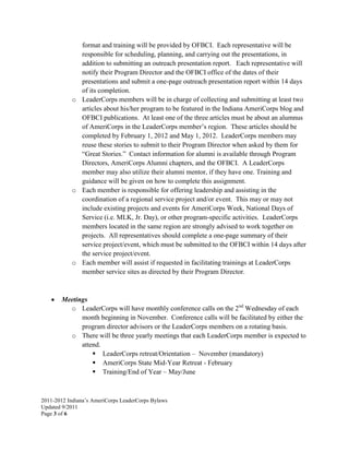 Gcsv2011 leader corps-megan fetter-bylaws final | PDF