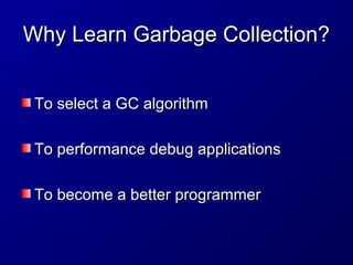 Taming Java Garbage Collector | PPT | Free Download
