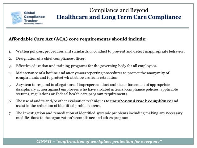 Healthcare Compliance Presentation