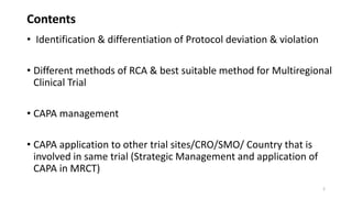 Root cause Analysis (RCA) & Corrective and Preventive action (CAPA) in ...
