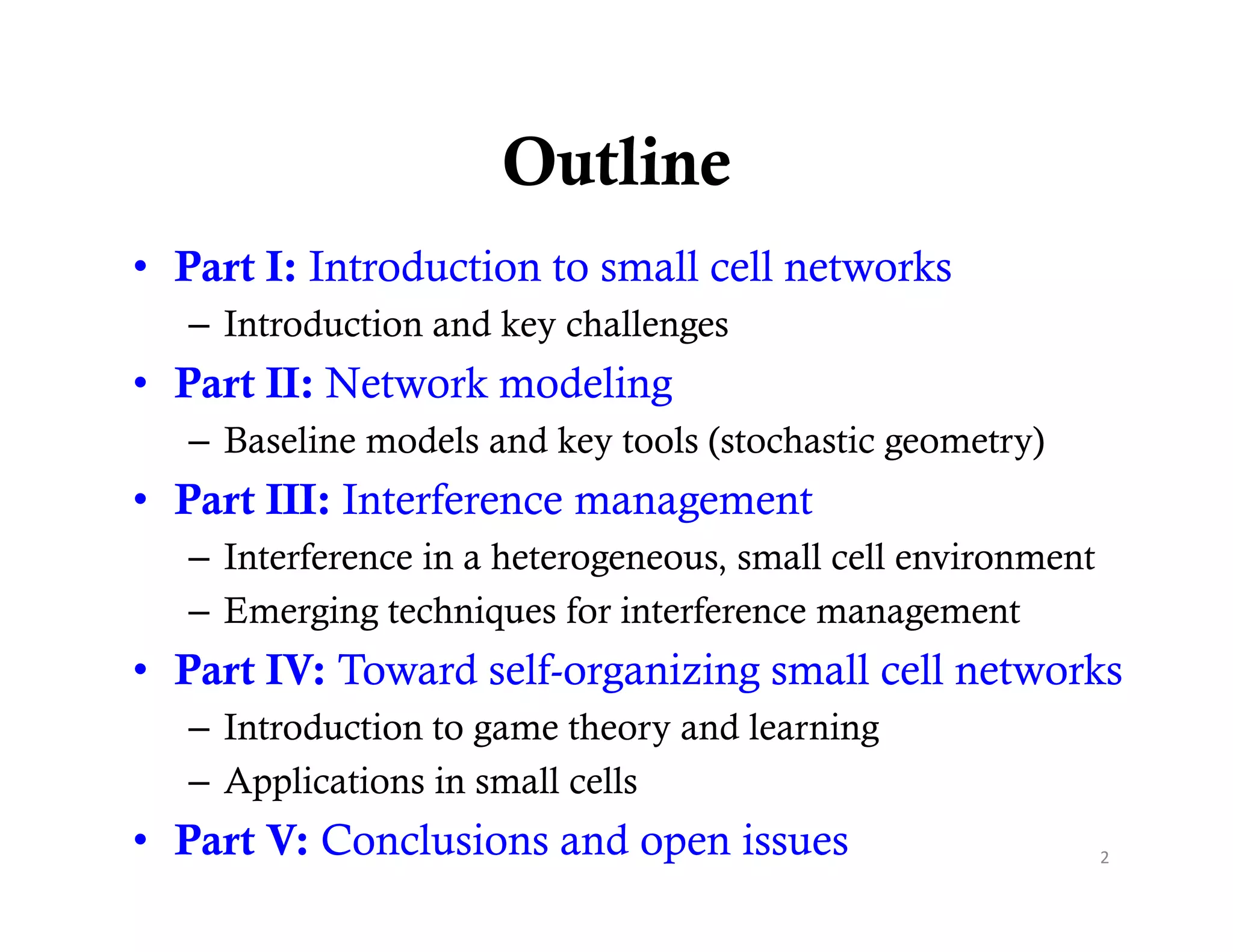 An introduction to Wireless Small Cell Networks | PDF