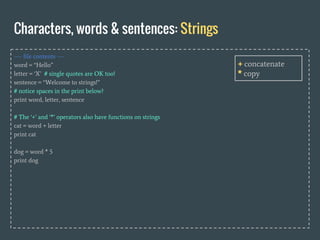 Class 2: Welcome part 2 | PPT